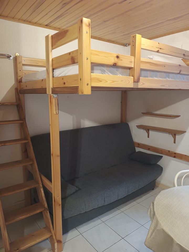 Studio De 18m² Vue Côté Village - Rennes-les-Bains
