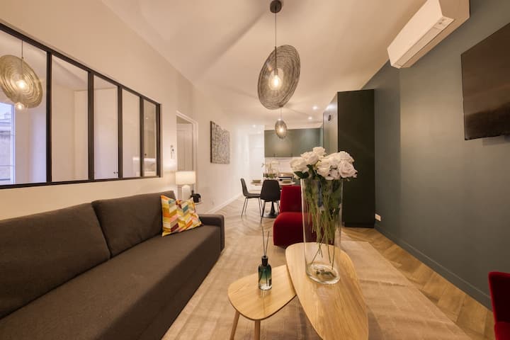 Terrasse• Parking Gratuit • 6 Pers • Métro 9 Paris - Montreuil