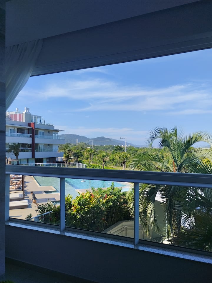 Apto Beach Spa 3 Quartos Frente Mar - Florianópolis