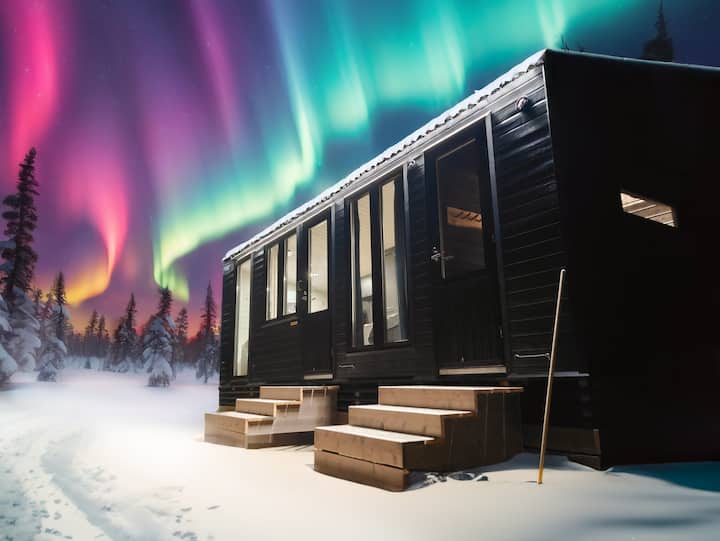 Landscapecabin|sauna|fireplace|wifi|patio|aurora - Lapland