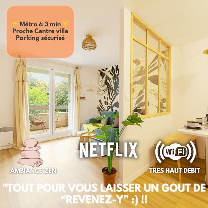 Tropical Bali • Parking, Proche Métro & Commerces - Toulouse