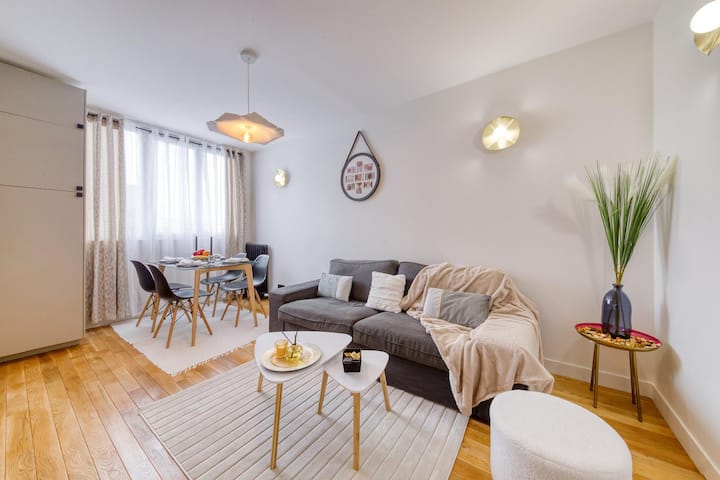 L’audace:t2 Refait à Neuf à Vanves,porte De Paris - ibis budget Paris Porte de Vanves