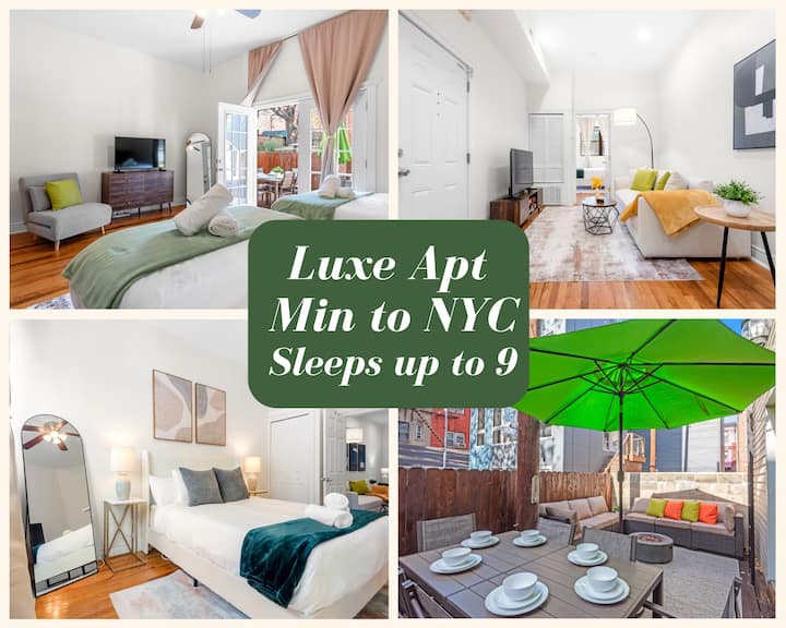New! Private Patio Apt Min To Nyc & Sleeps Up To 9 - Manhattan, NY