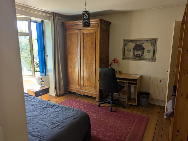 Grande Chambre Au Calme, Sur Parquet Ancien Rénové - Nantes