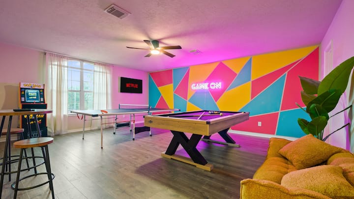 Spacious Family Retreat. 5bd*2 King Beds*bonfire* - Spring, TX