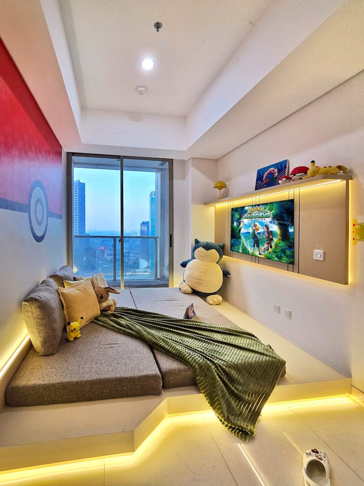 Pokemon Sanliving • 2br •Tatami • Mall Direct - Jakarta