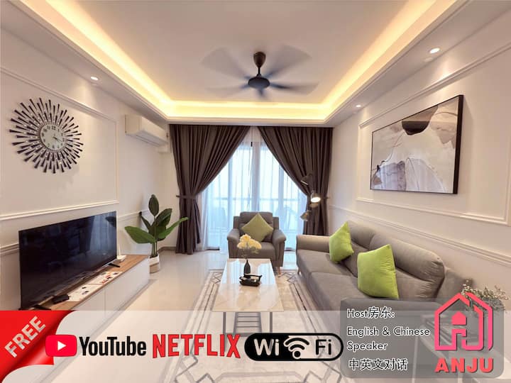 Delight Seaview 2br Unit At R&f Seine Regionbyanju - Johor Bahru