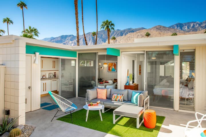 Renovated, Luxe Mid-century Ocotillo Gem W/patio - Palm Springs