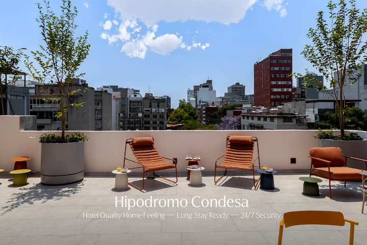 Capitalia Hipódromo Condesa | Fast Wi-fi & Comfort - Mexico City