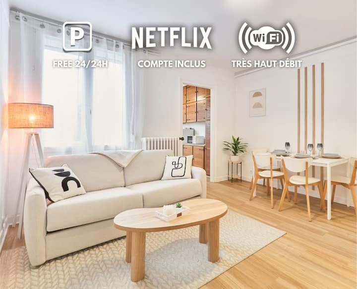 Le Cocon • Centre Ville • Netflix • Bohème - Reims