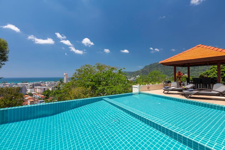 Villa Yoosook Sauna Pool Table Gym Sea View - Patong Beach