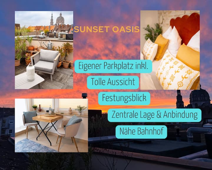 Sunset Oasis - Zentral - Inkl. Parkplatz - Veitshöchheim