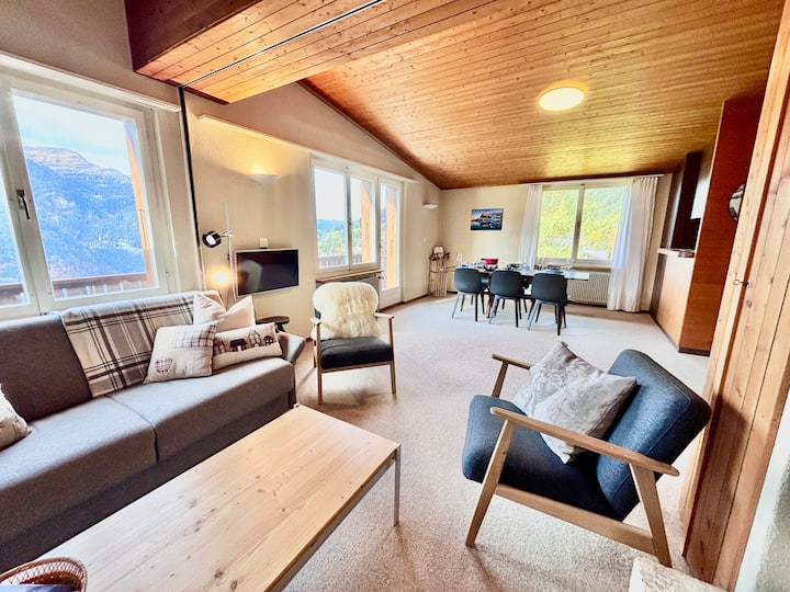 Chalet Ski-in/out Vue Ouverte Sur La Vallée - Grindelwald