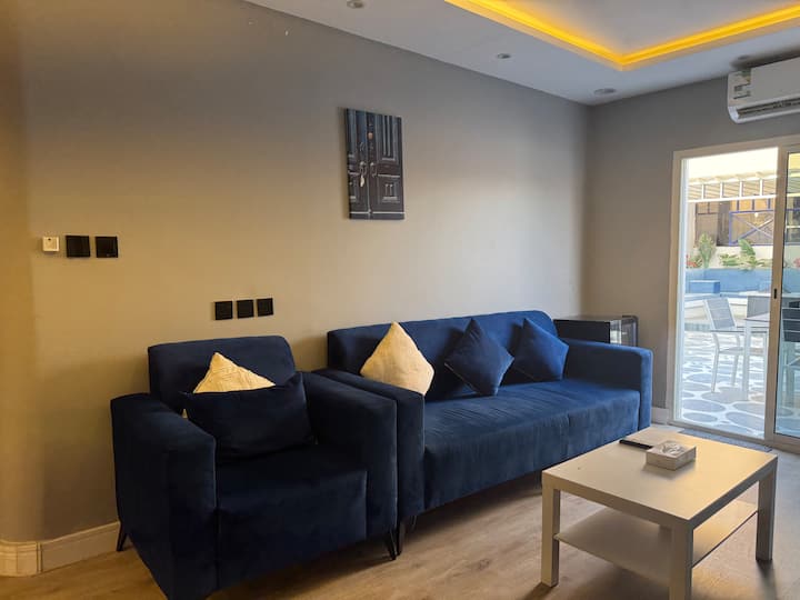 Rooftop 1-br Gem | Granada Mall & Imam University - Riyadh