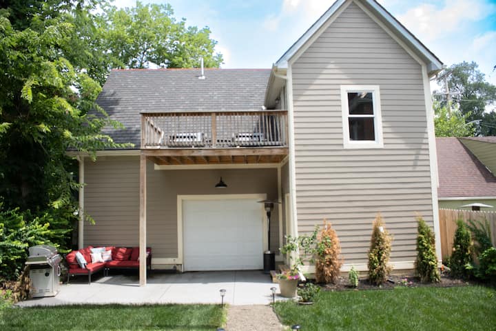 Private Carriage House Suite 1br 1ba Full Kitchen - Columbus, OH