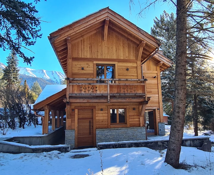 Chalet Neuf Serre Chevalier 130m² 10 Pers - Briançon
