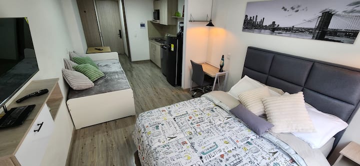 Essence Loft En La Candelaria Con Wifi Rapido - Bogotá