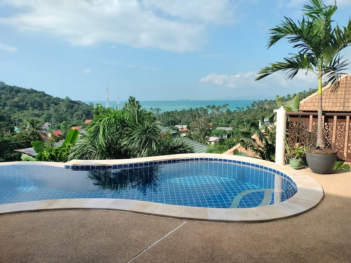 Big Room In Sea View Pool Villa - Koh Samui