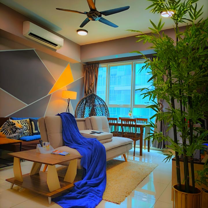 8 Pax • Ps5 • Baby Ready • Work Stay • 50% Off* - Kota Kinabalu