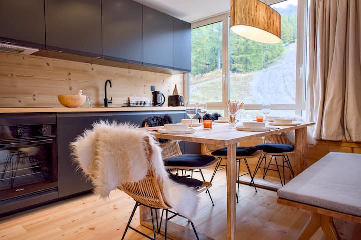 Le 360 – ÉLégance Familiale & Vue Pistes - Les Orres