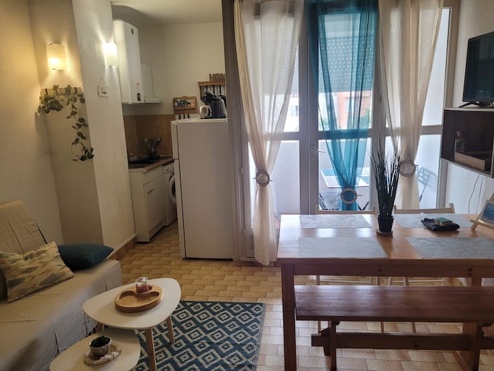 Le Cap D'agde-studio Mezzanine,
4/5 Pers, Parking - Marseillan