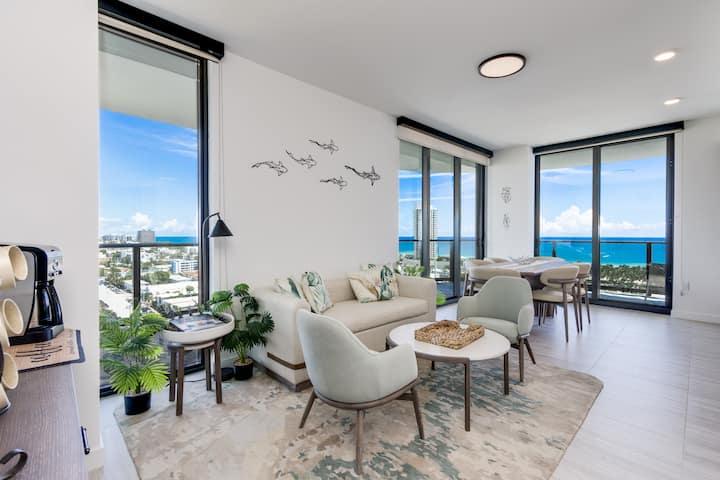 Luxury 4 Bdrm At 72 Park With Pool & Beach Service - Miami Beach, FL
