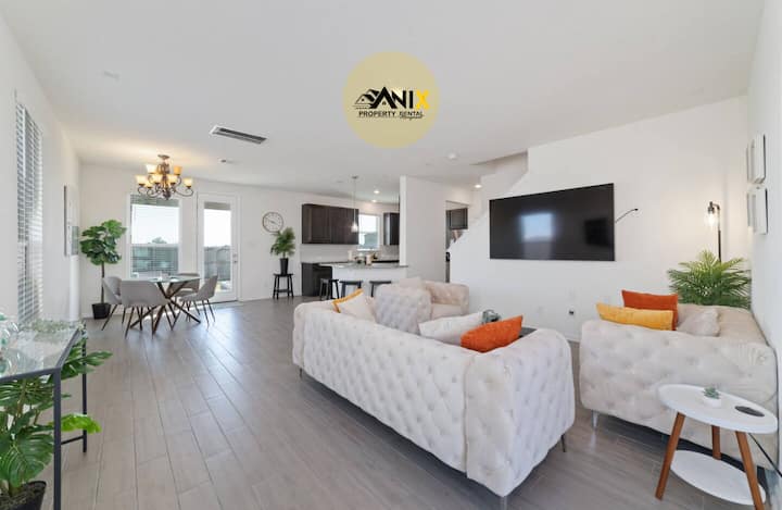 *️⃣ Katy Earthy Home | 4️⃣bd, 2️⃣.5️⃣ba | Bbq | Spacious *️⃣ - Katy, TX