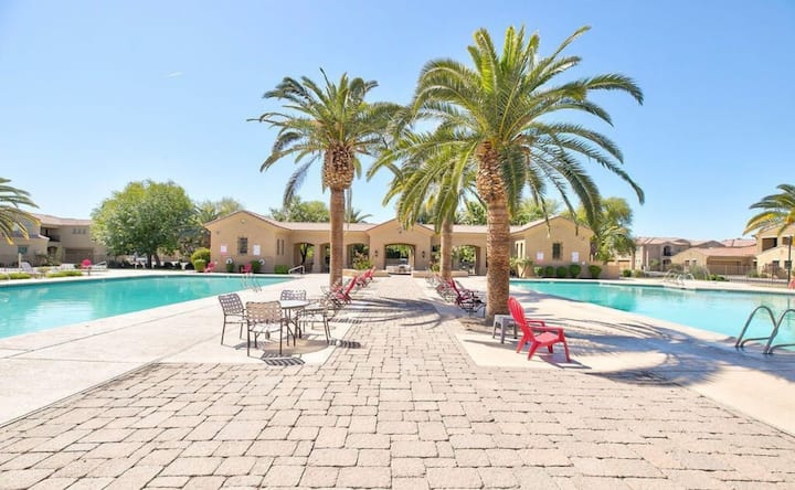 Coastal Cozy 3br Townhome With Heated Pools! - Mesa