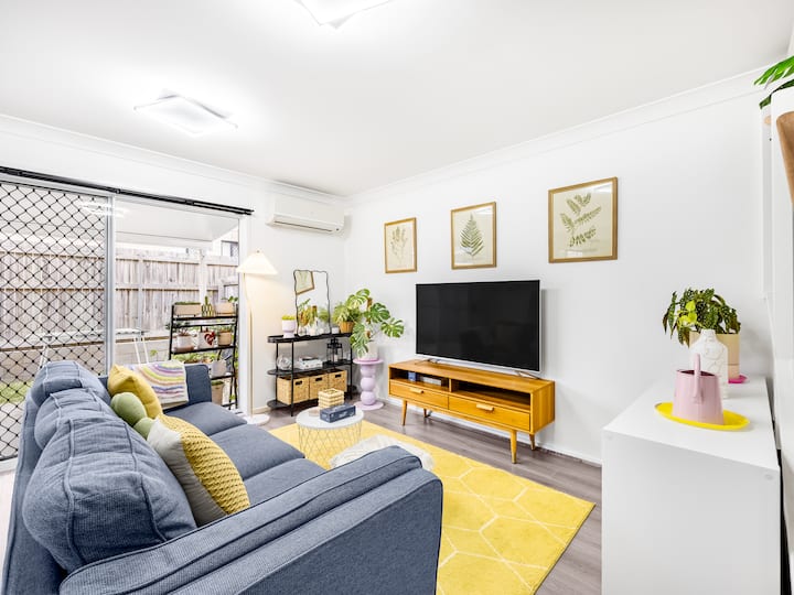Cozy 3b2b Peaceful Townhouse W/backyard/malls/park - Brisbane