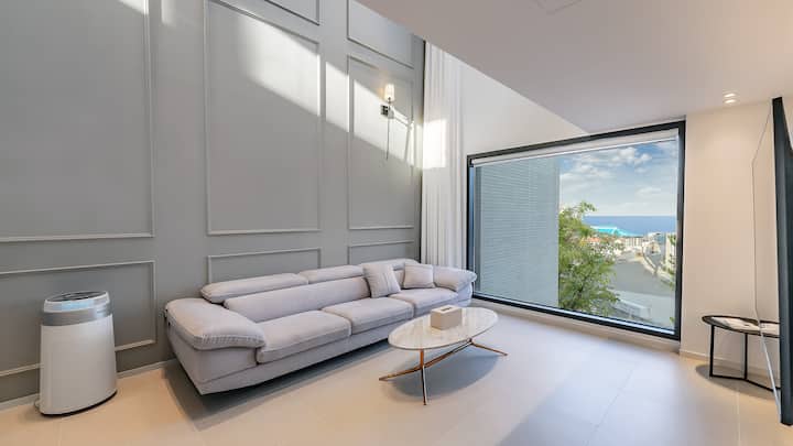 독채 풀빌라/미온수/오션뷰/40평형/6명 가능/스위트3동 - Pohang-si