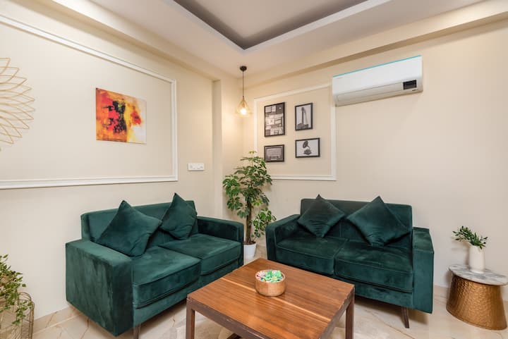 Aesthetic 1 Bhk Apartment Nr Global Foyer @ Abode - Gurgaon