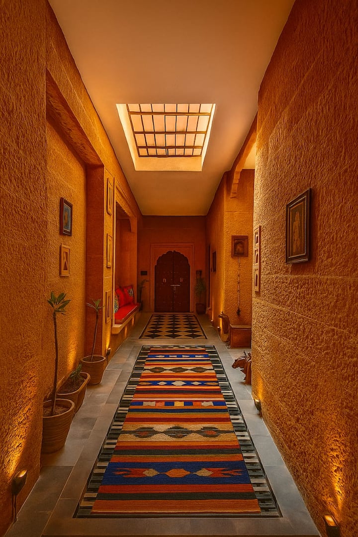Rajasthani Bhimkothi Entire 1st Floor - Jaisalmer