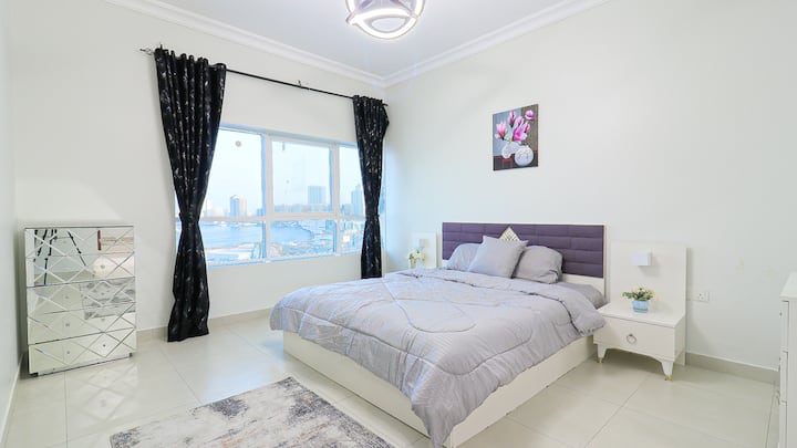 Affordable 1 Bedroom | Creek Front View - Ajman