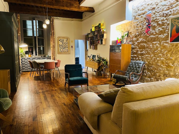 Hyper Centre, Appartement Canut De 102m2 - リヨン