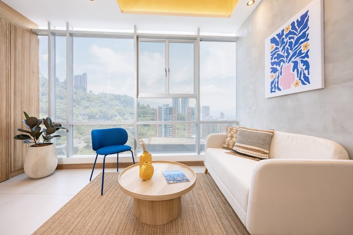 Bio 26 All 11th Floor 9br With Jacuzzi & A/c - Medellín