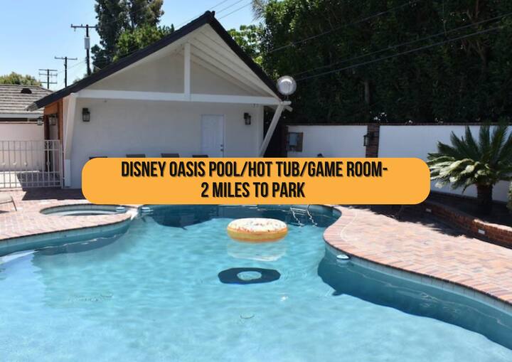 *New* Disney Modern Oasis - Pool/spa/game Rm - Anaheim, CA
