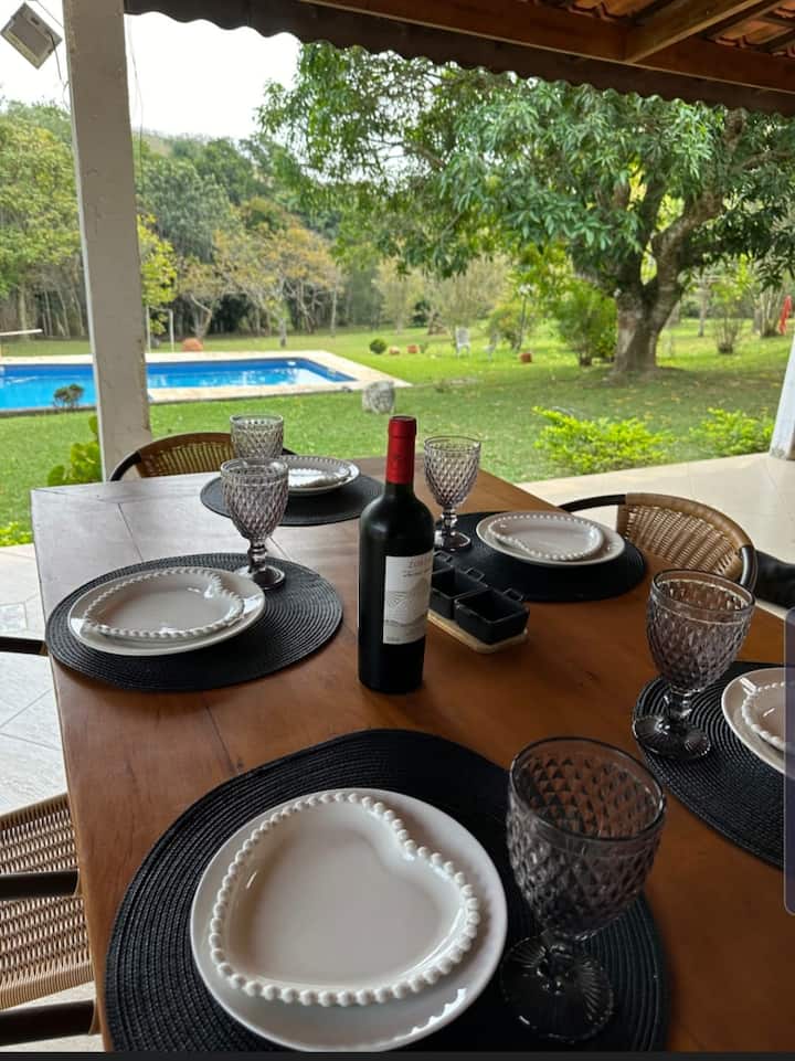 Sítio Lindo: Natureza E Conforto - Guararema