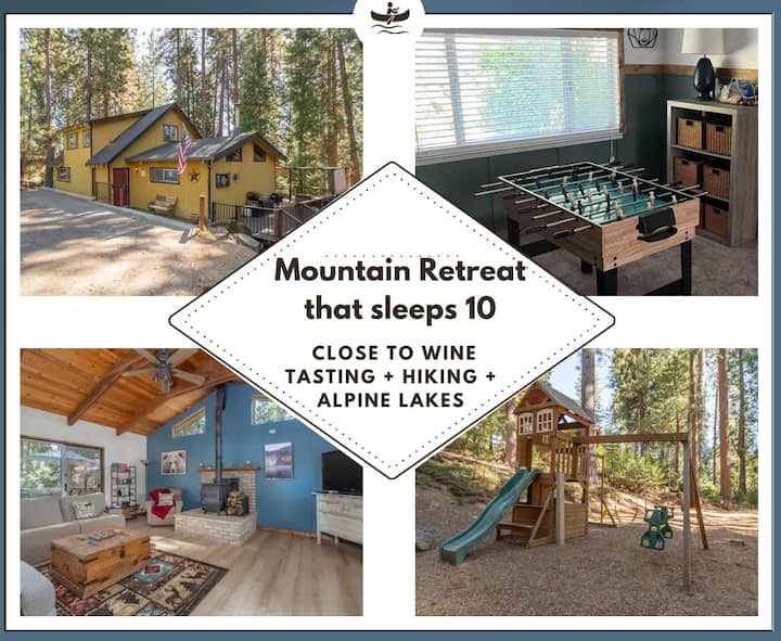 Greene Gables- Cozy Mountain Retreat - Murphys, CA