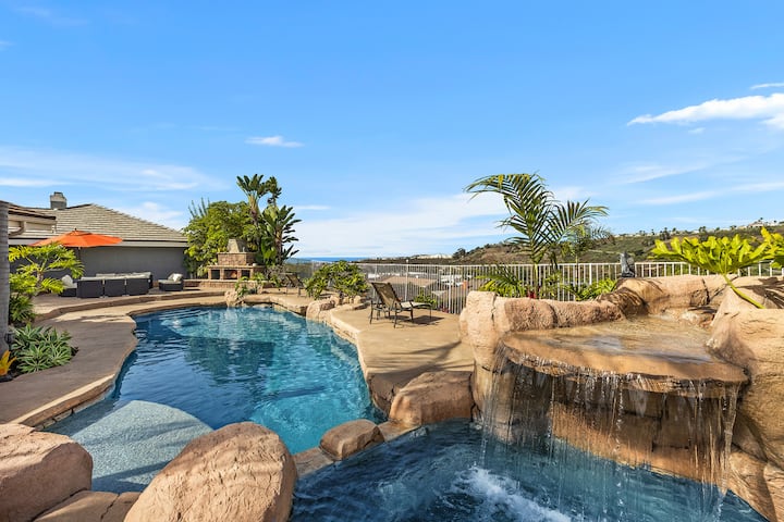 Ocean View Oasis- Pool & Jacuzzi Retreat - San Clemente, CA