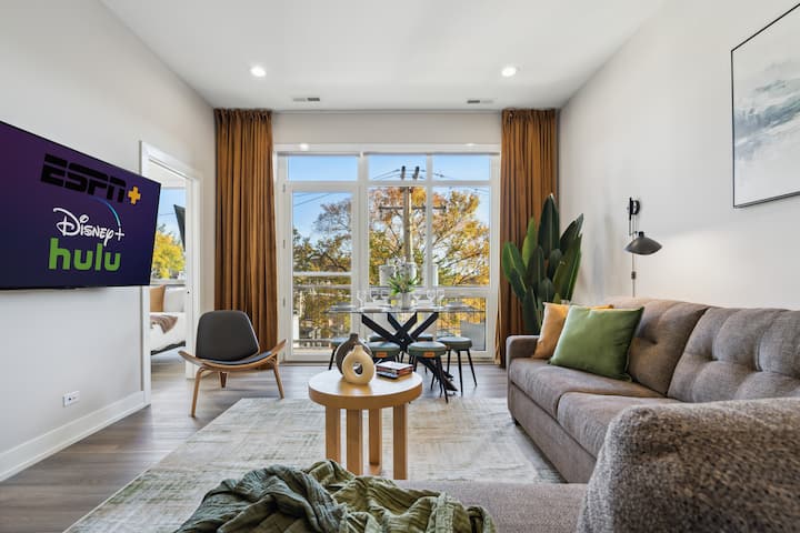 12 Min To Downtown  Rooftop  Ev + Free Parking - Oak Park, IL
