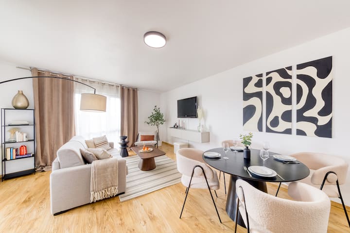 Comfy With Terrace & Free Parking - Near Rer B - Saint-Denis, France