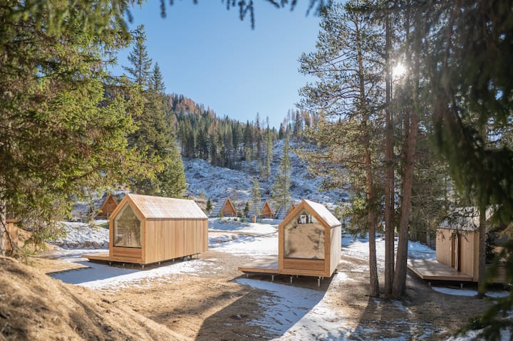 Forest Cabin Mountain View - Alta Badia