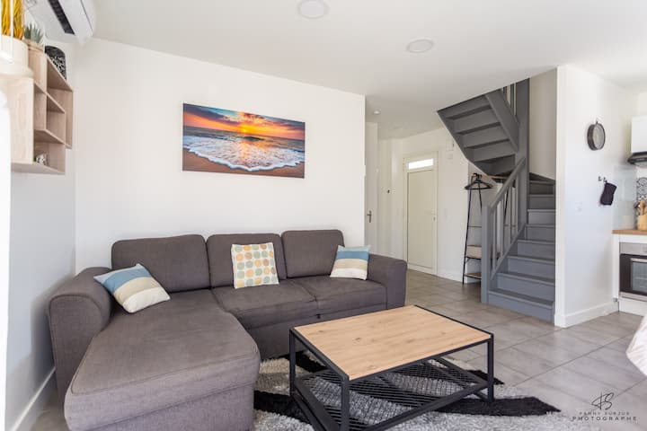 Villa 8 Pers Climatisée Avec Terrasse Proche Mer - Sainte-Marie-la-Mer