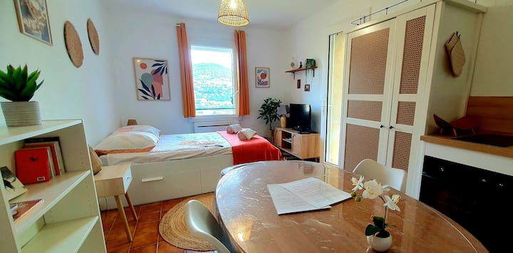 Studio Au Calme Vue Montagne "Petit Tibet" - Digne-les-Bains