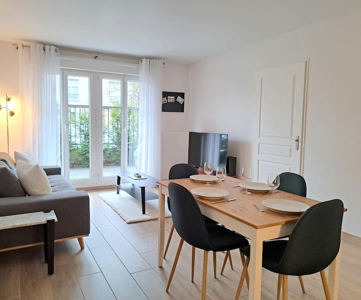 T2 Moderne Et Lumineux Avec Terrasse Proche Lille - Marcq-en-Barœul