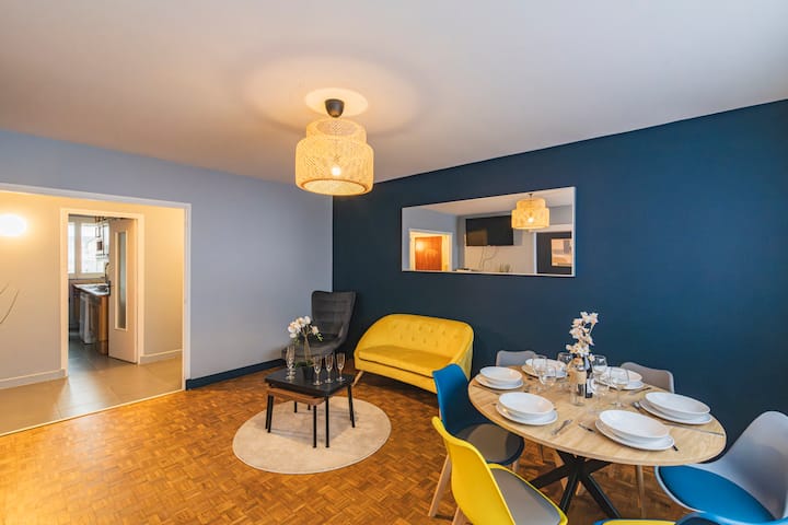 Appartement Chaleureux + Garage - Reims