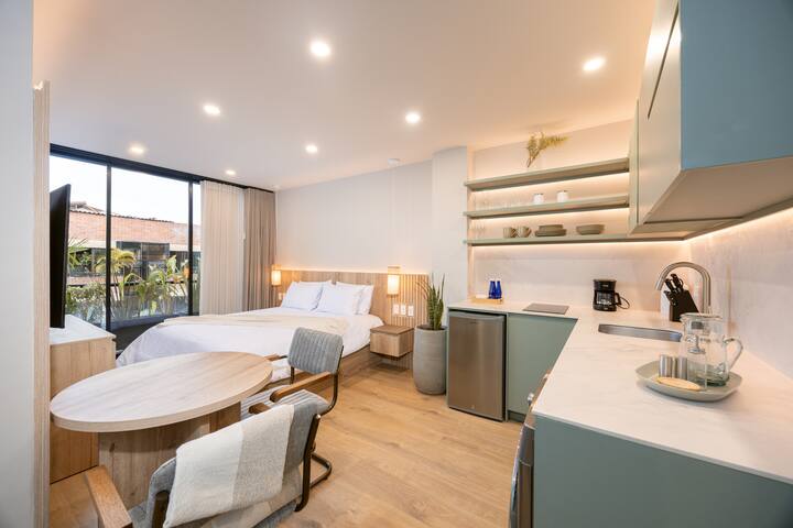 Digital Nomad Paradise 1br Pristine Getaway W/ A/c - 메데인