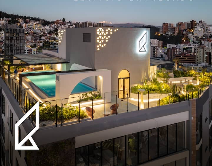 Suite De Lujo Harmony Cerca Parque La Carolina - Quito