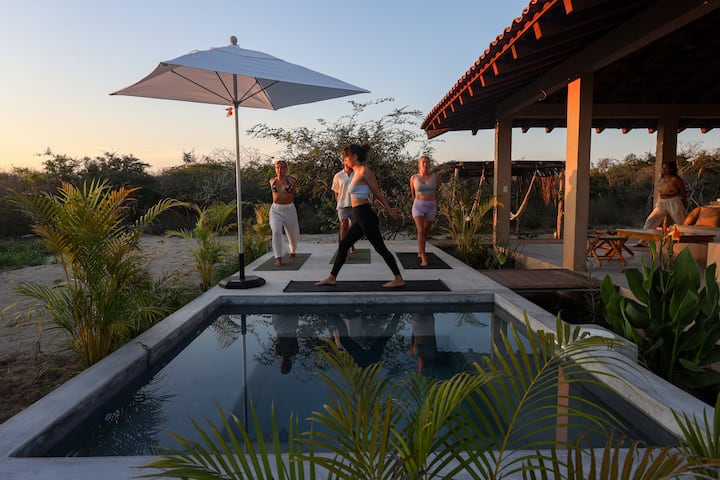 Silent Private Pool Villa • 5 Min To Surf - Mexico