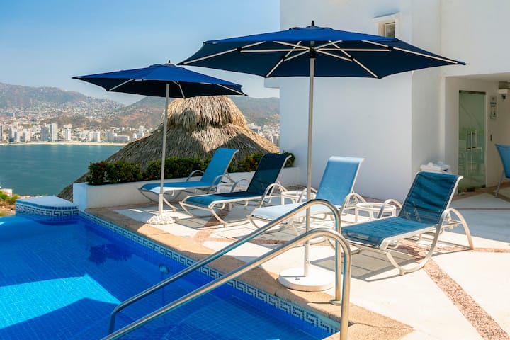 Luxury Apt +Wifi+views+pool At Acapulco - Acapulco